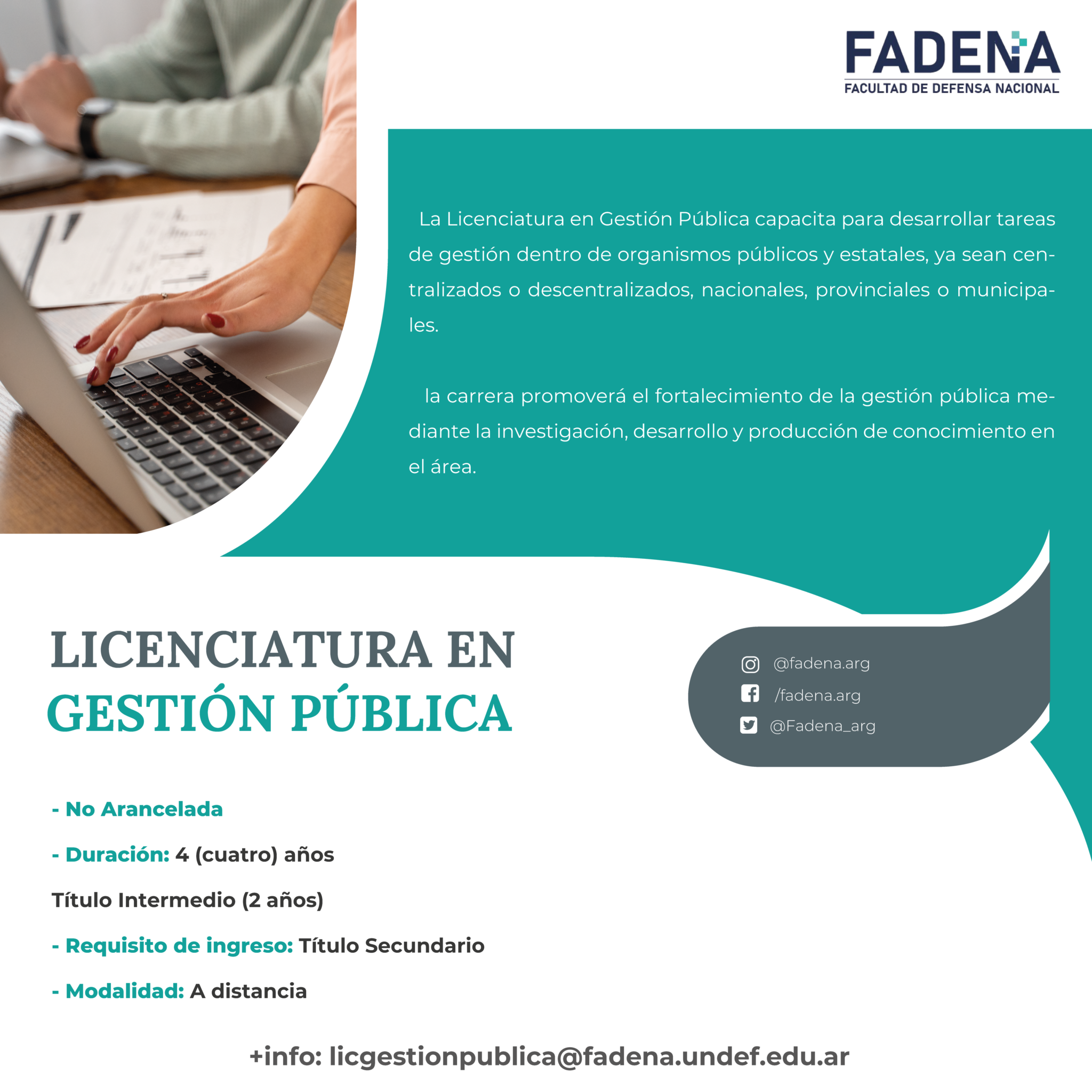 FADENA amplía su propuesta académica para el ciclo lectivo 2025 – FADENA